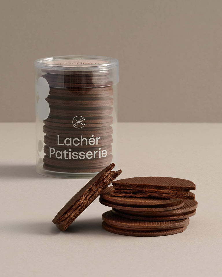 Dark Chocolate Hazelnut Shortbread – Lacher Patisserie