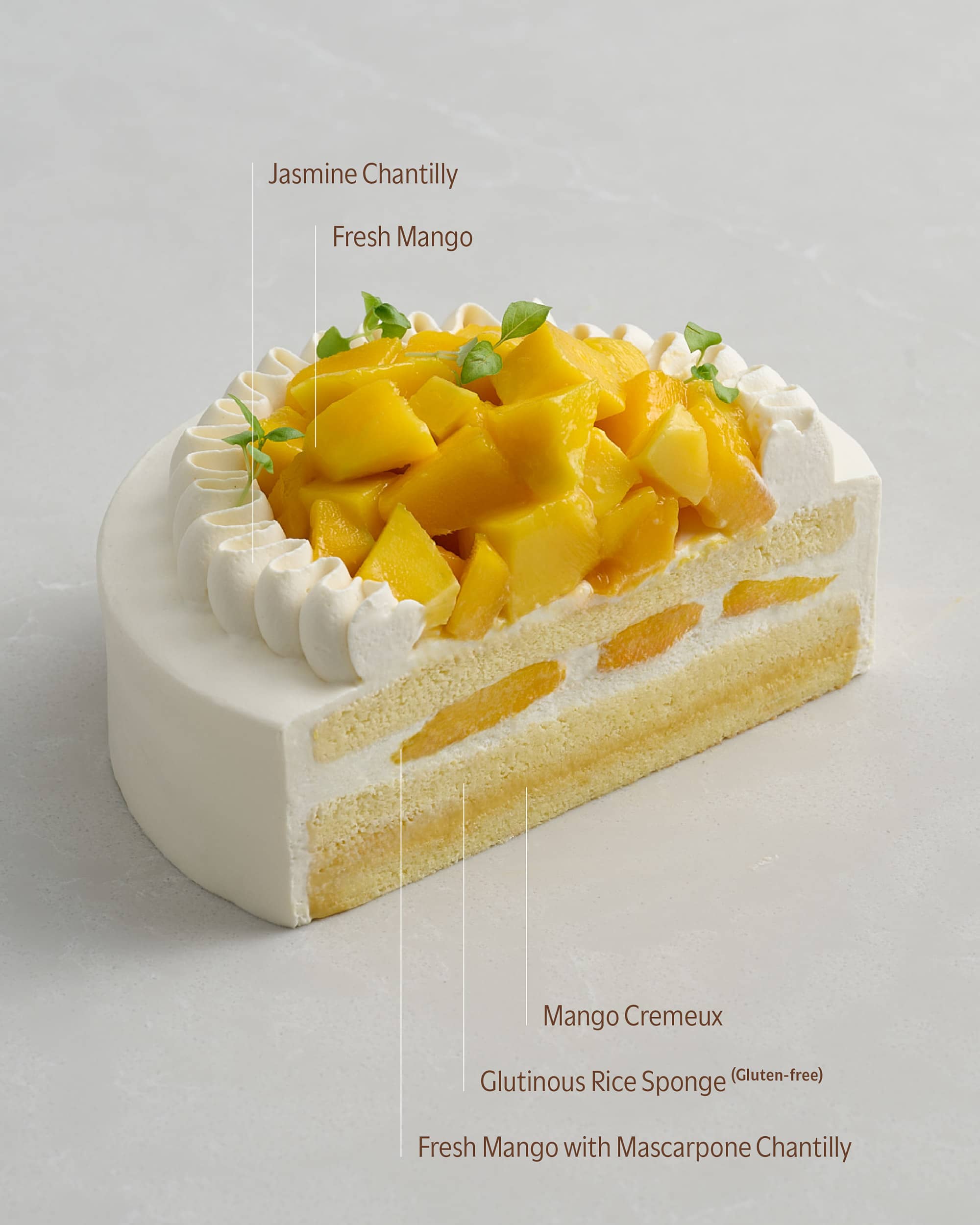 Mango Jasmine Cake – Lacher Patisserie